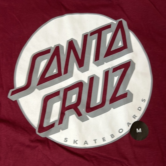 Santa Cruz Skateboards | Shirts | Nwt Santa Cruz Tshirt | Poshmark
